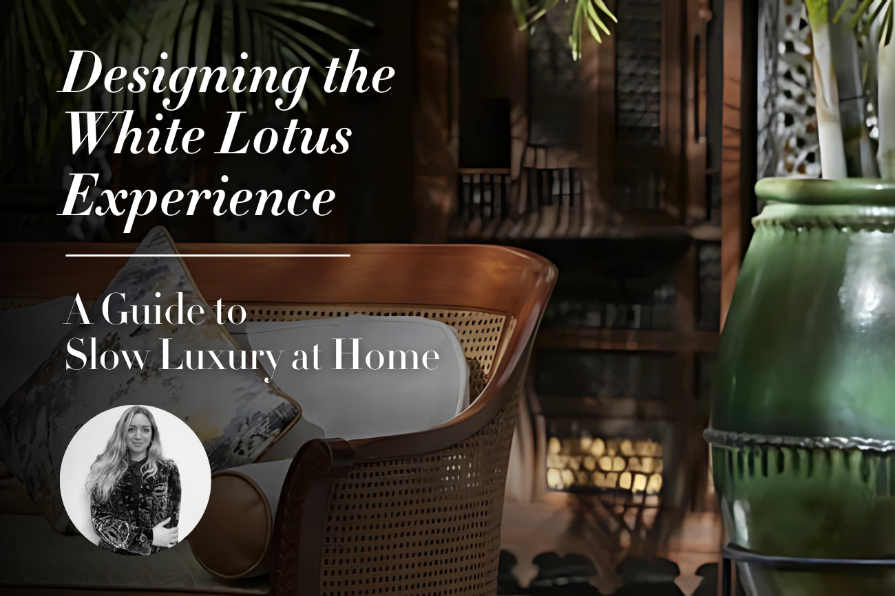 OBMI Designer Federica Sammarco Guide for White Lotus Interiors